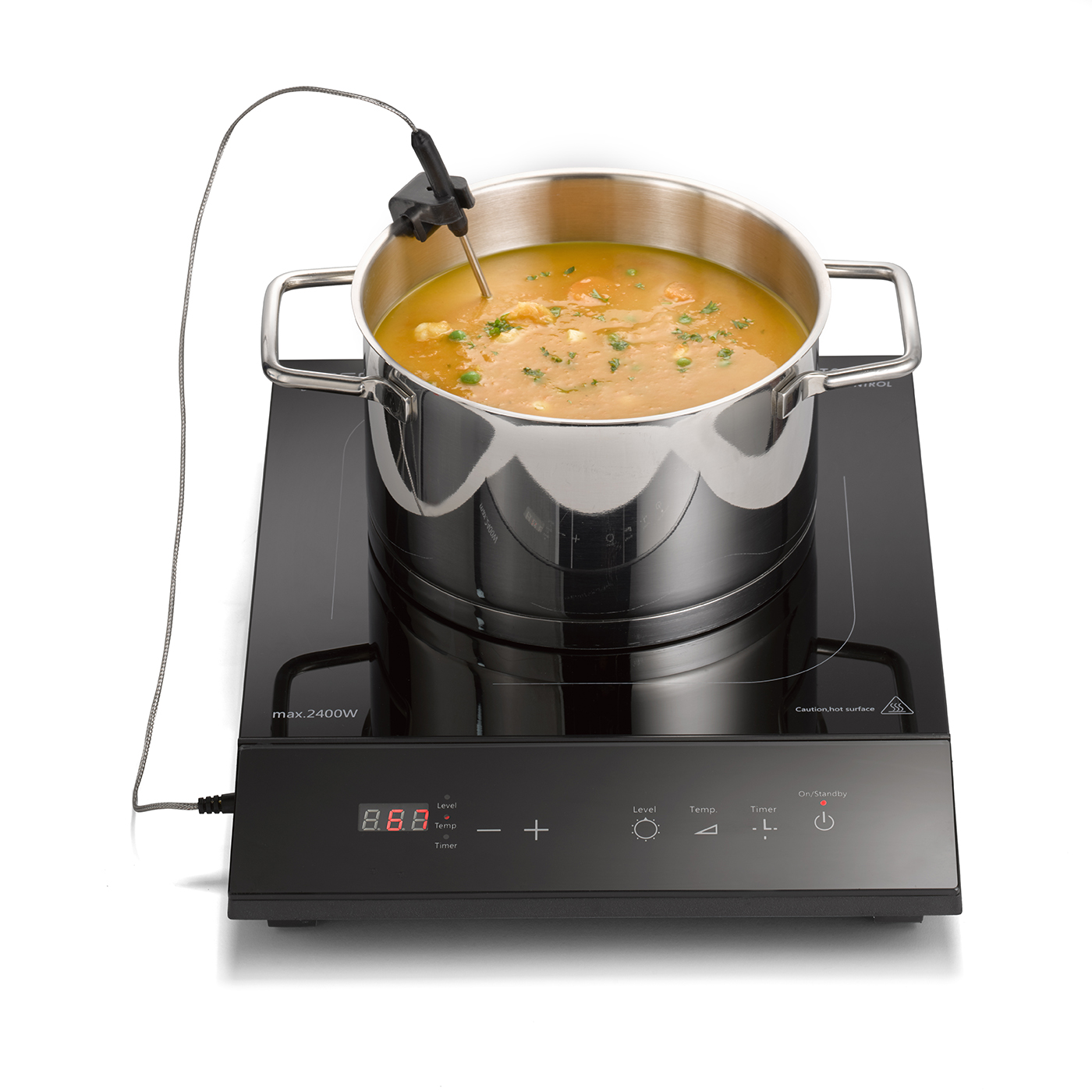 TC 2400 Thermo Control | Single hob | CASO Design Onlineshop